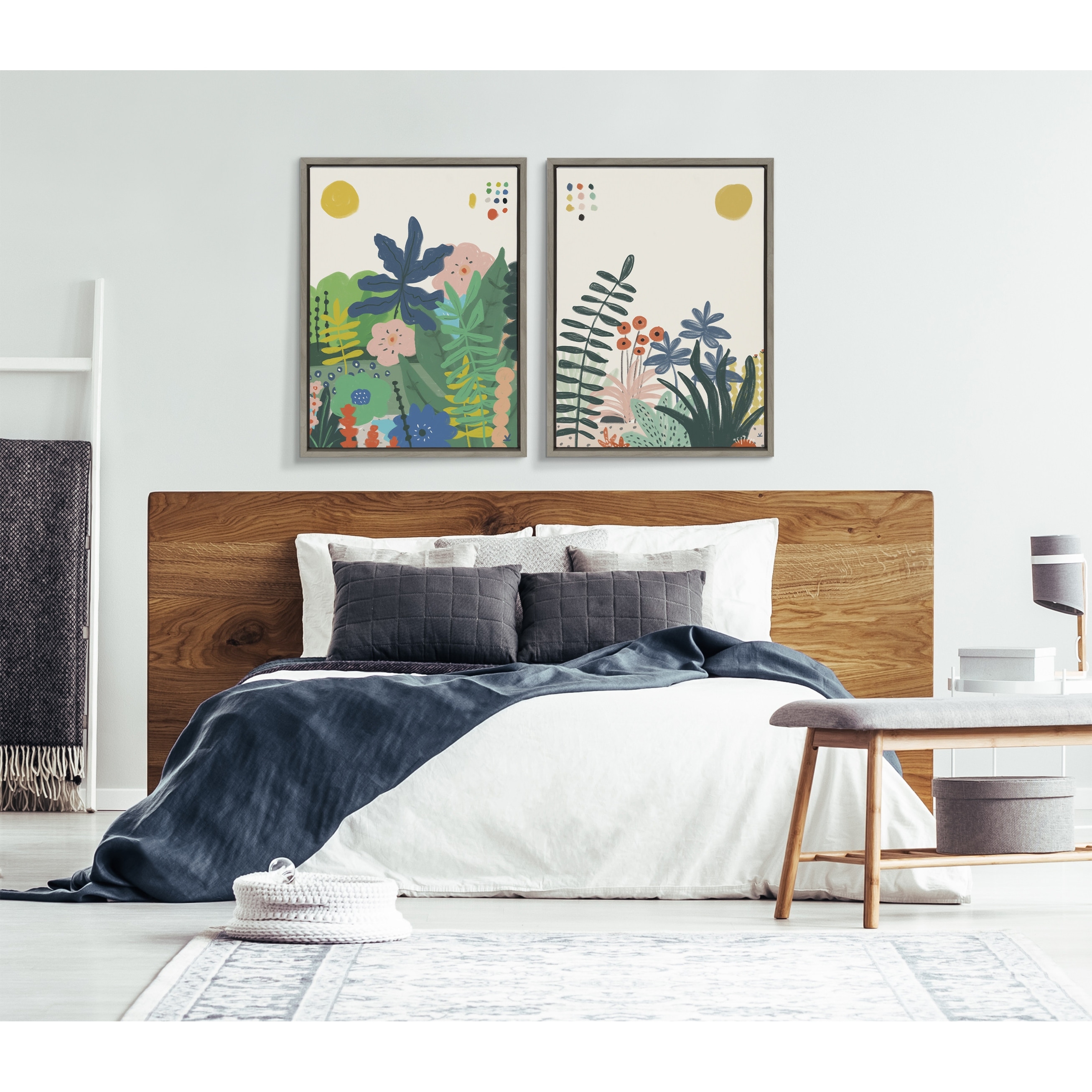 Plastic Kate and Laurel Framed Art - Bed Bath & Beyond