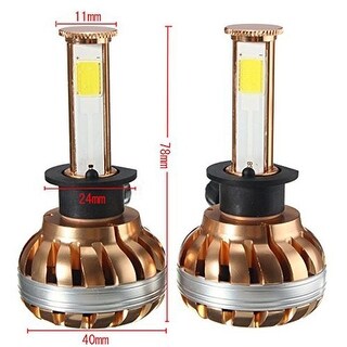 NEW H1 120W LED Headlight Kit 6000K White Car Bulb Lamp Light - Bed ...