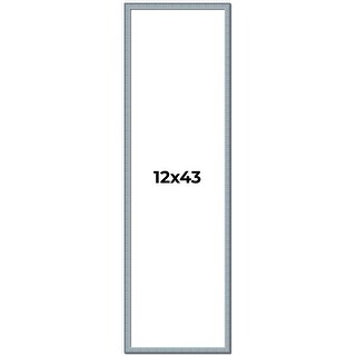 12x43 Frame Rustic Sky Blue Solid Wood Picture Frame | 0.75 Inch - Bed ...