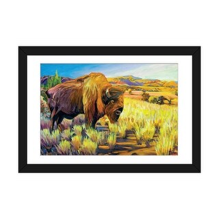 iCanvas "Lone Buffalo" by Greg Heil - Bed Bath & Beyond - 37615581