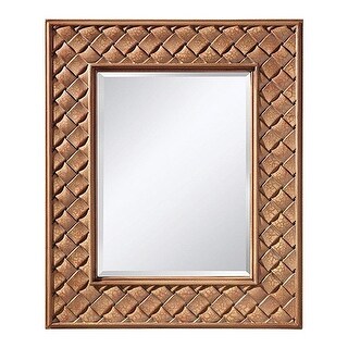 Murray Feiss MR1169BCC Crisfield Rectangular Mirror, Buttercream ...