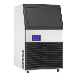 Modern 149 Lbs/24H Commercial Stainless Steel Ice Maker - Bed Bath ...