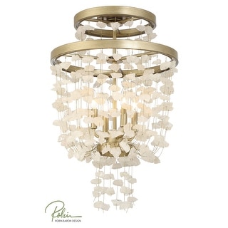 Metropolitan Stonybrook 4 Light Semi Flush And Pendant Fixture - Bed ...