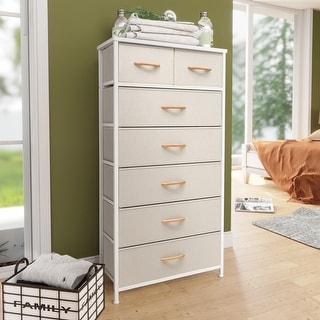 10 Drawer Dresser Fabric Closet Storage Tower Organizer Unit Bedroom ...