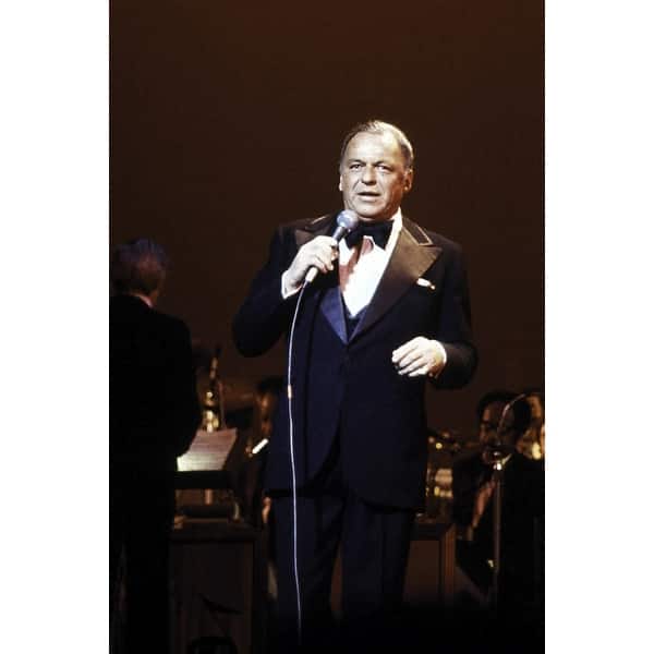 Frank Sinatra performing on stage Photo Print - Bed Bath & Beyond ...