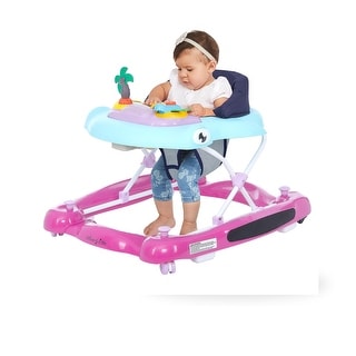2-in-1 Aloha Fun Baby Walker in Purple, Easily Convertible Baby Walker ...