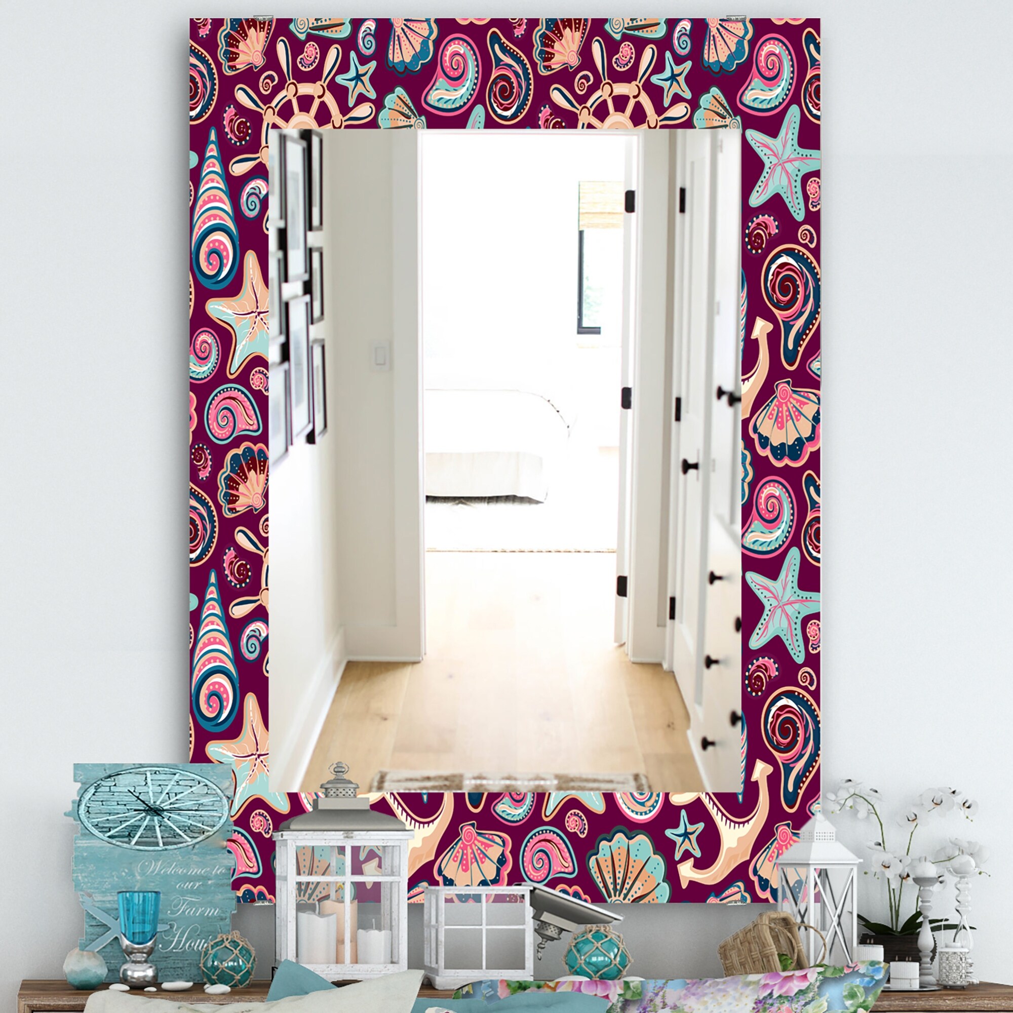 Purple Nautical & Coastal Wall Mirrors - Bed Bath & Beyond