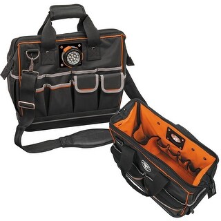 Klein Tools Tradesman Pro Organizer Lighted Tool Bag - Bed Bath ...