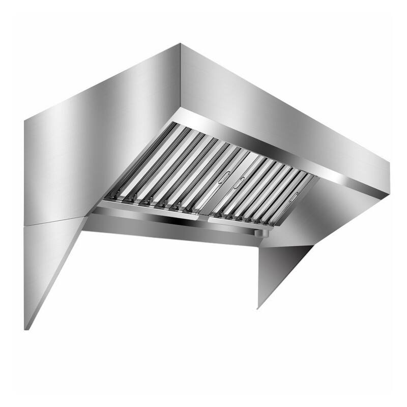 Commercial Exhaust Hood 5FT Rust Resistant Vent Hood - Overstock - 40979601