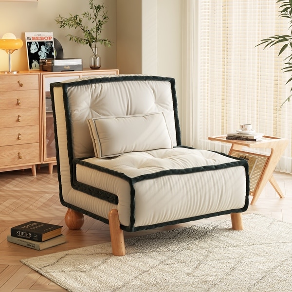 Armless convertible chair store