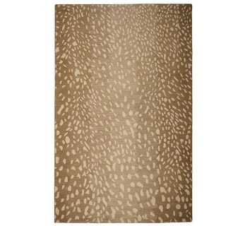 Fauna-Antelope Animal Print Hand Tufted Rugs - Bed Bath & Beyond - 42258417