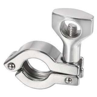 0.75" Vacuum Clamp, 1 Pack 304Stainless Steel Hose Clamp with Nut ...
