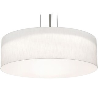 AFX Anton 30'' Medium Base Pendant - Satin Nickel Finish - Bed Bath ...