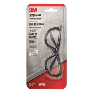 3M Anti-Fog Safety Glasses Black/Blue Frame 1 pc - Bed Bath & Beyond ...
