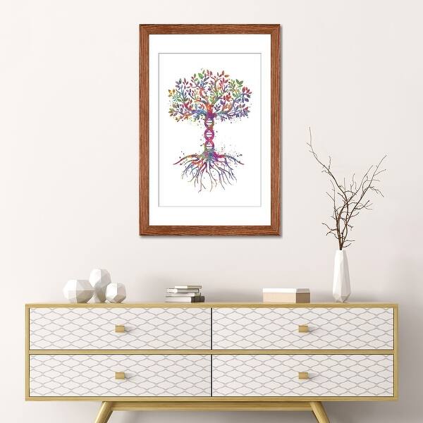 dna tree art