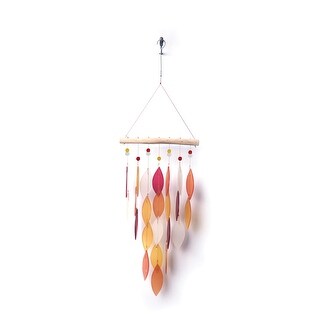 Diamond, Tequila Sunrise Sea Glass Wind Chime - Bed Bath & Beyond ...