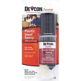 Devcon 62345 Plastic Steel Epoxy - 25 ml Dev-Tube - Bed Bath & Beyond ...