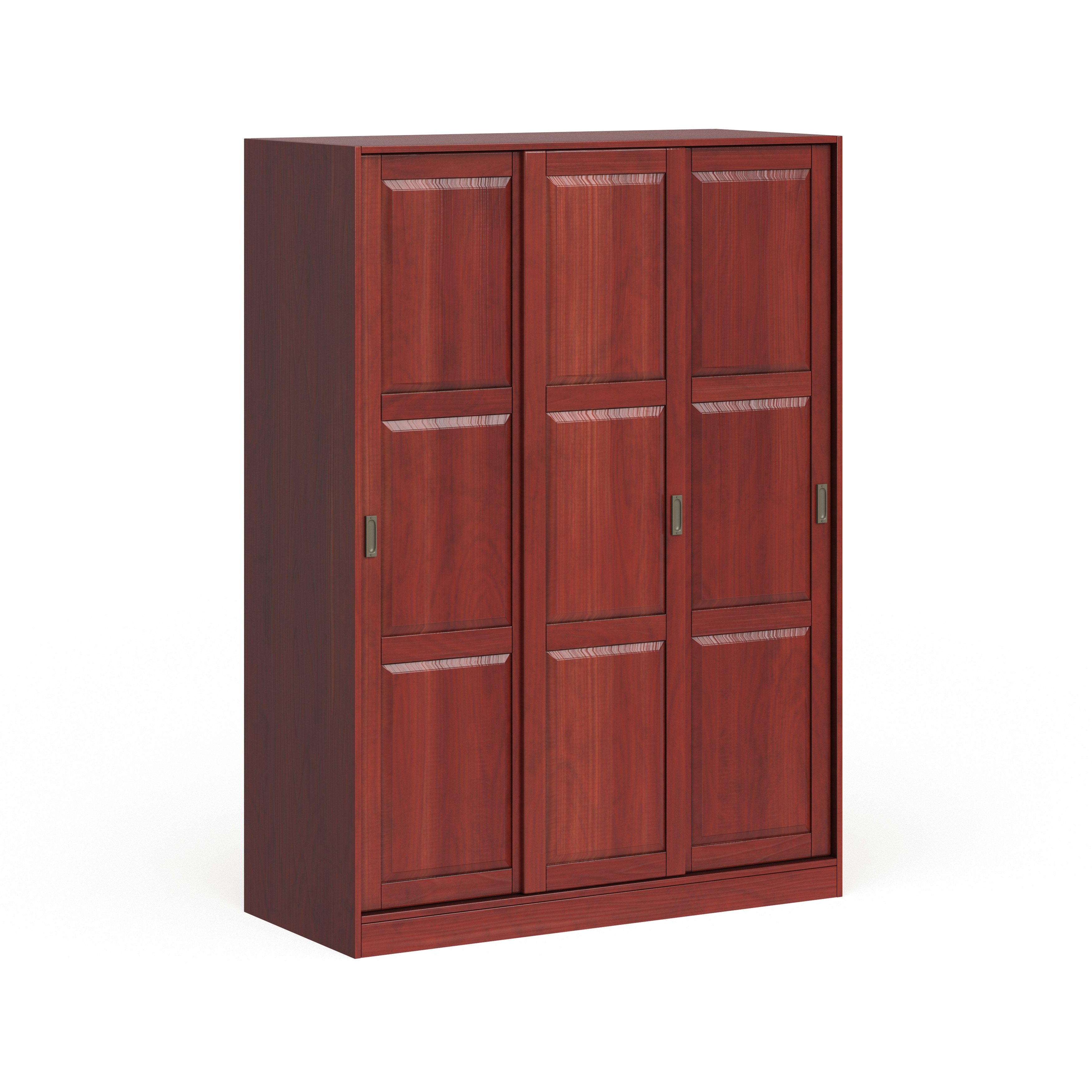 Palace Imports 100% Solid Wood Wall Closet System of Wardrobe Armoires ...