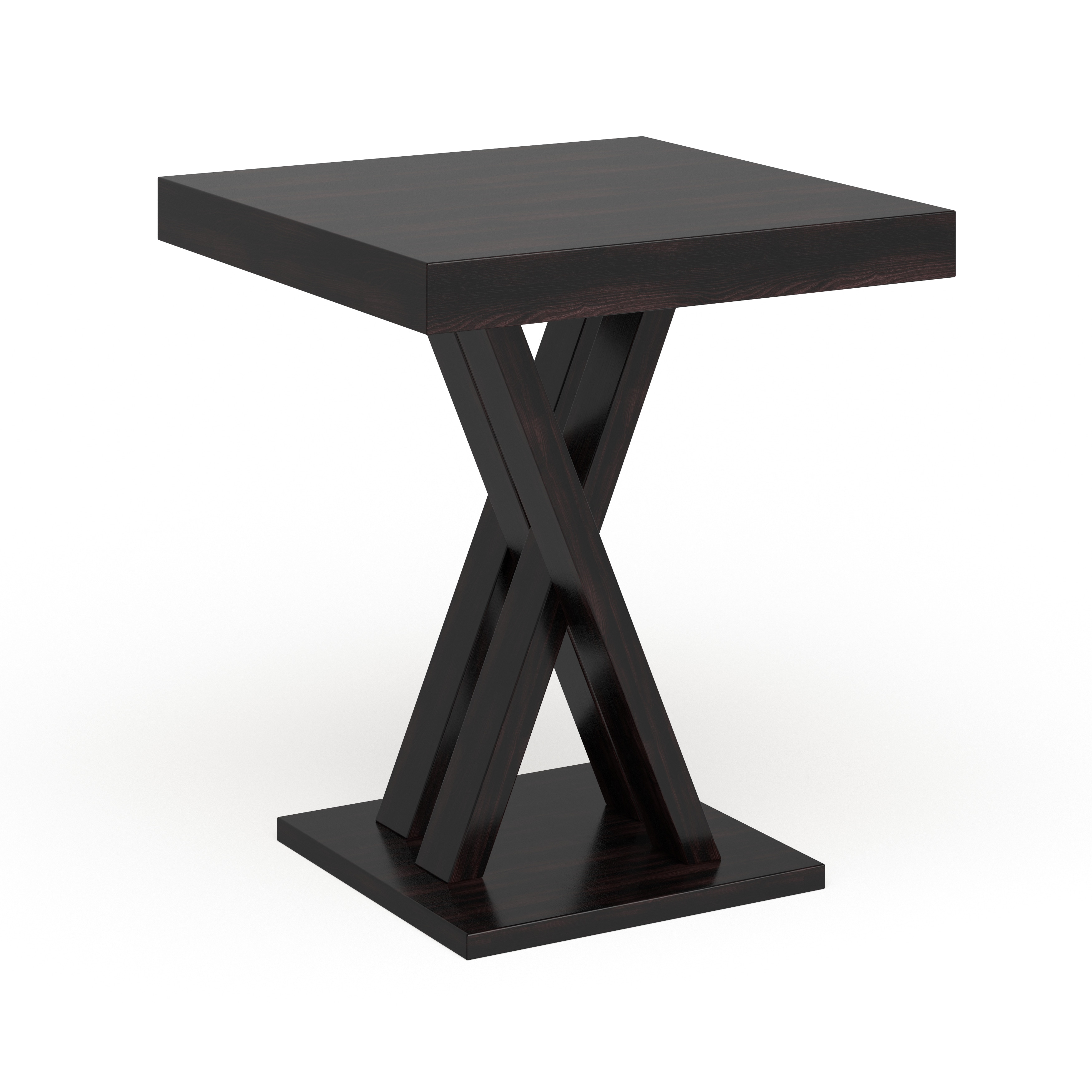Freda Square 36-inch Pub Height Bistro Bar Table Cappuccino - Bed Bath ...